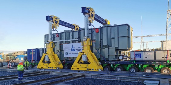 MS Industry offshore wind transformers installation with Enerpac ...